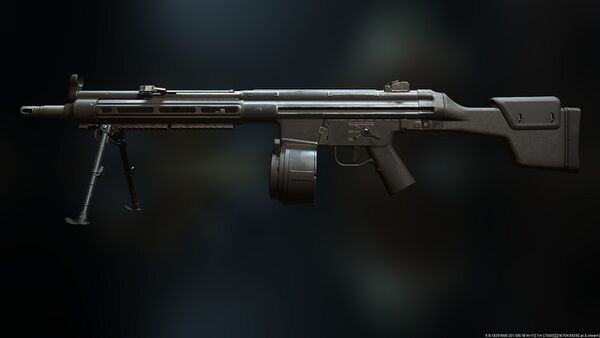 MW3 Heckler & Koch HK93A2 - Modern Warfare 3
