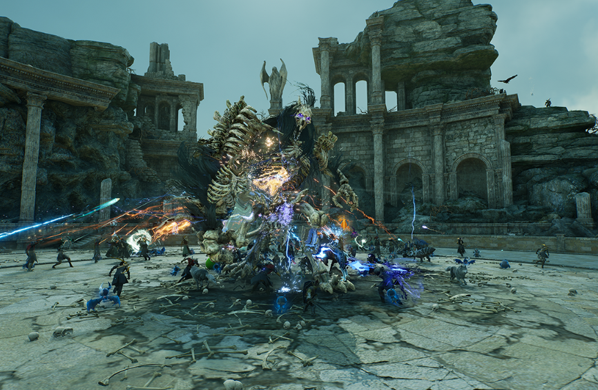 Throne and Liberty Undead Boss (Kuhul Tevent) -- TL