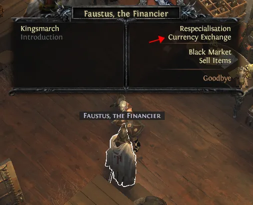 PoE Currency Exchange Market — Path of Exile